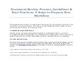 Document Review Process, Guidelines & Best Practices: 9 Steps to ...