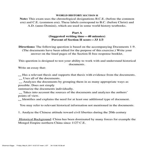 Documents dbq | PDF | Political Issues & policy | Politics