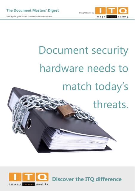 Document digitization infographic | PDF