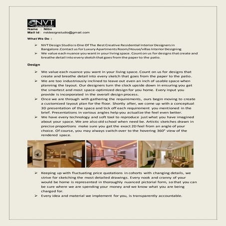 Interior Design | DOCX