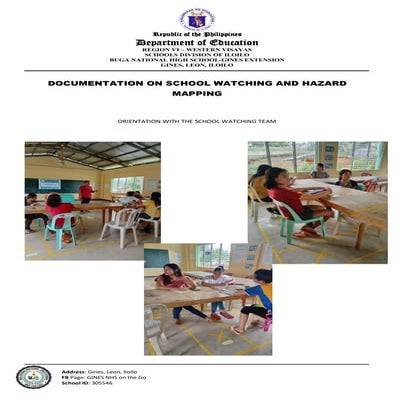 DOCUMENTTION ON SCHOOL WATCHING AND HAZARD MAPPING.pdf