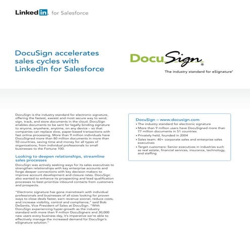 DocuSign Case Study | PDF