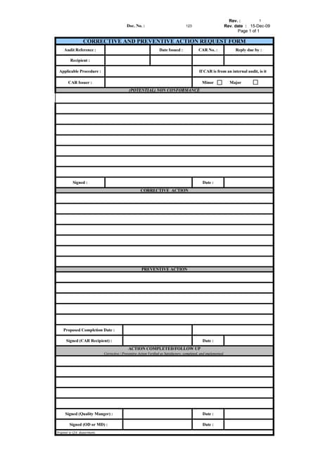 Equipment inspection sheet | PDF
