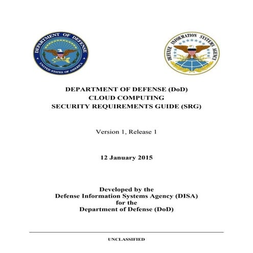 DoD Cloud Computing Strategy | PDF