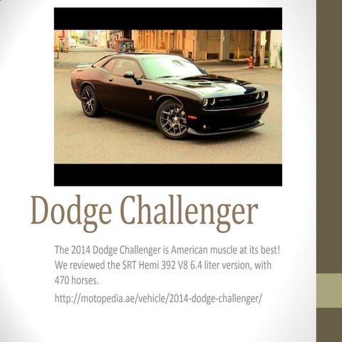 Dodge challenger | PDF