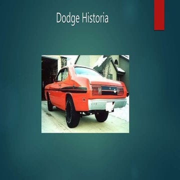 Dodge historia | PPTX