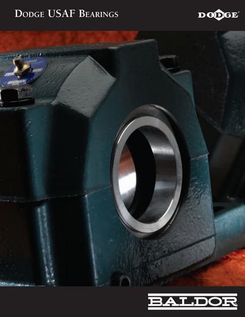 Dodge Type EXL Bearing | PDF
