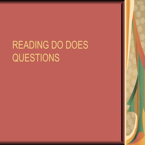 Do,does | PPT