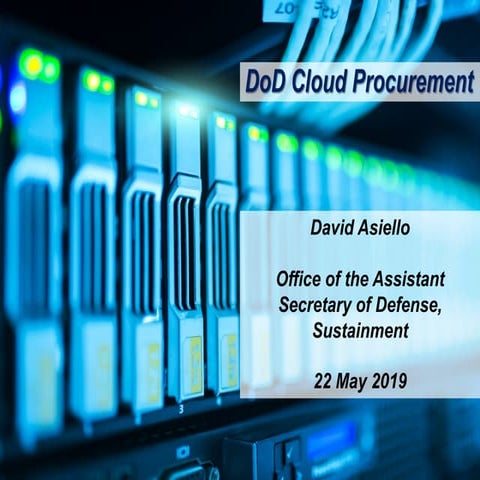 DoD Cloud Computing Strategy | PDF