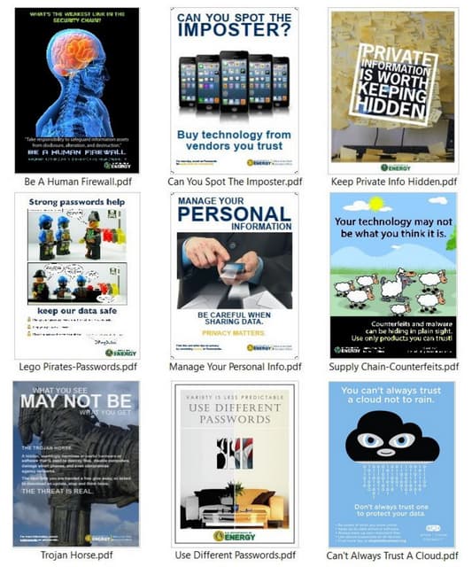 NCSC Social Engineering Awareness Posters | PDF