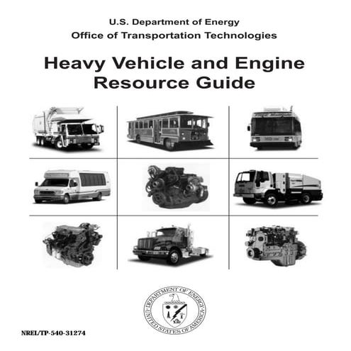 Doe heavy vehicles resources | PDF