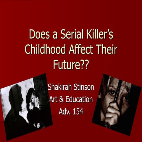 Serial Killers SGP | PPTX