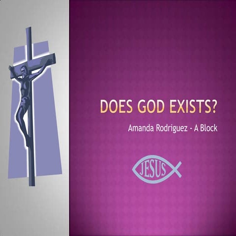 Does God Exists | PPT