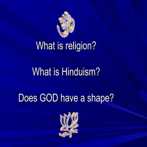 Does god have a shape | PPT