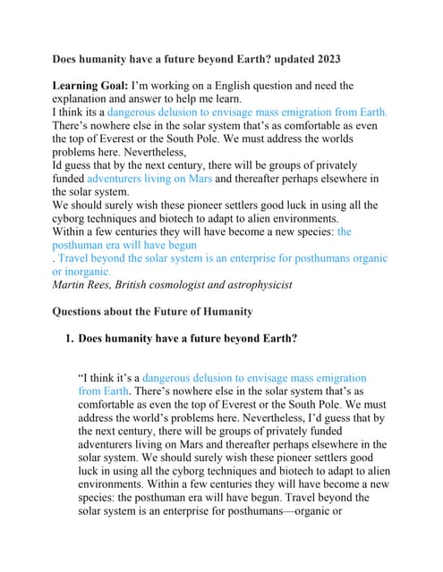 Earth Beyond Earth - Life Possibilities in the Universe.pptx