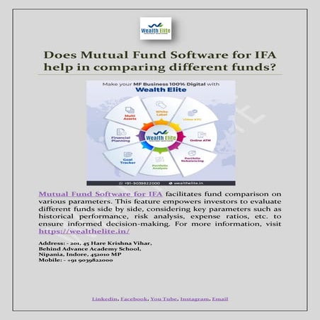 Does Mutual Fund Software for IFA help in comparing different funds.pdf