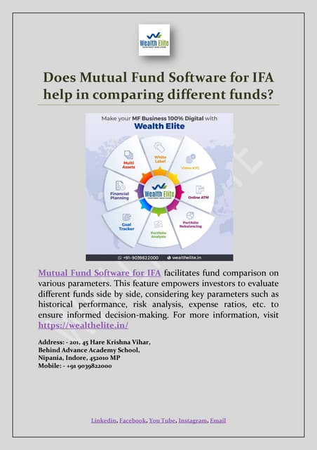 Which features make mutual fund software a sleek and seamless ...