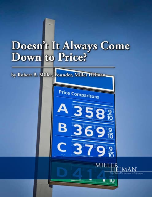 Miller Heiman Group LAMP Process | PDF | Sales | Business