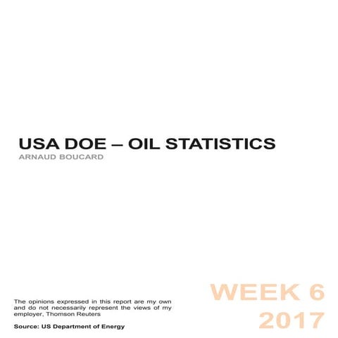 Doe statistics overview week 6 - 2017 | PDF