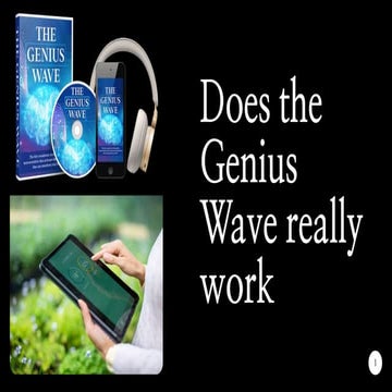 The Genius Wave: Unlocking Limitless Potential | PDF