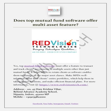 Does top mutual fund software offer multi asset feature.pdf
