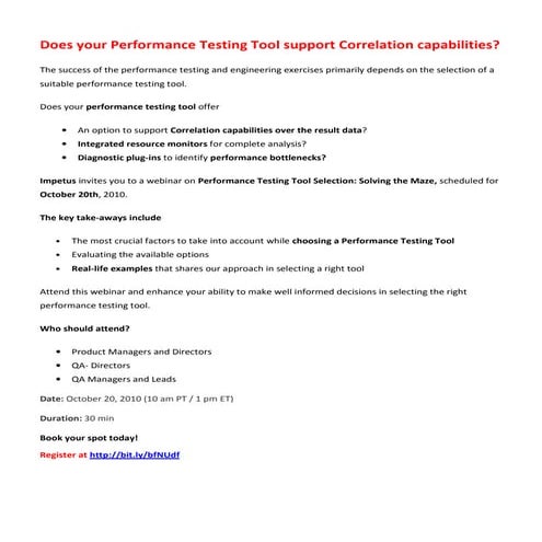 Does Your Performance Testing Tool Support Correlation Capabilities Pdf 1731