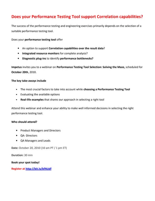 Does Your Performance Testing Tool Support Correlation Capabilities Pdf 1731