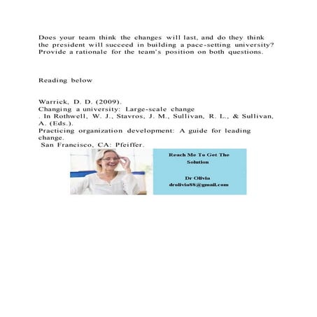 Does your team think the changes will last, and do they think the pr | DOCX