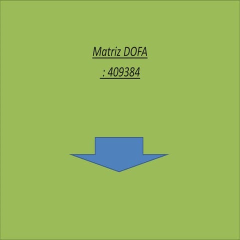 Grafica matriz dofa habilidades y destresas | PDF