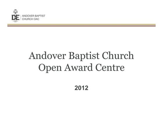 DofE Presentation | PPT