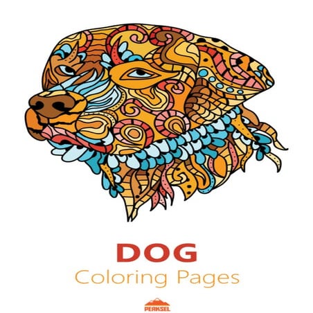 Dog Coloring Pages for Adults - Printable Coloring Book | PDF