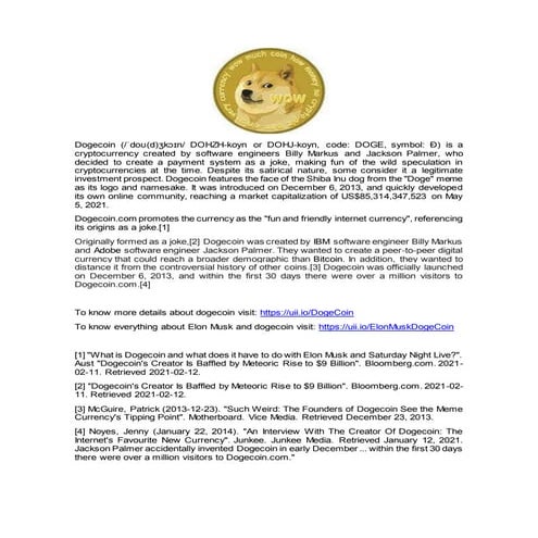 Dogecoin | DOCX