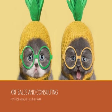 Pet food analysis | PPTX