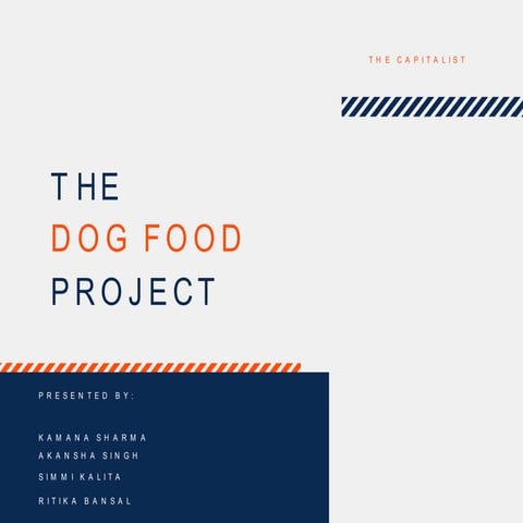 Dog Food Manufacturing | PPTX