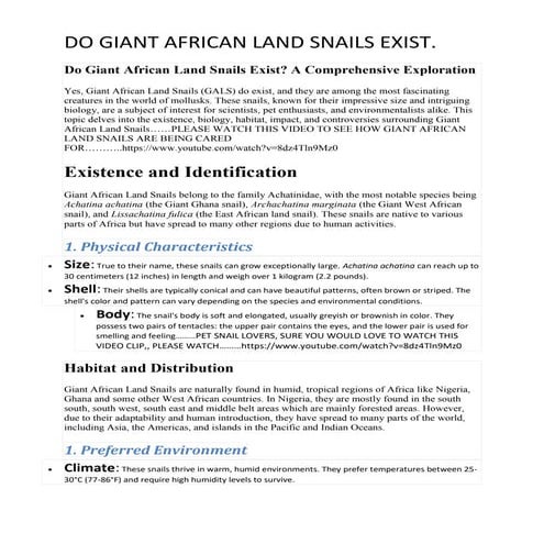 DO GIANT AFRICAN LAND SNAILS EXIST..docx