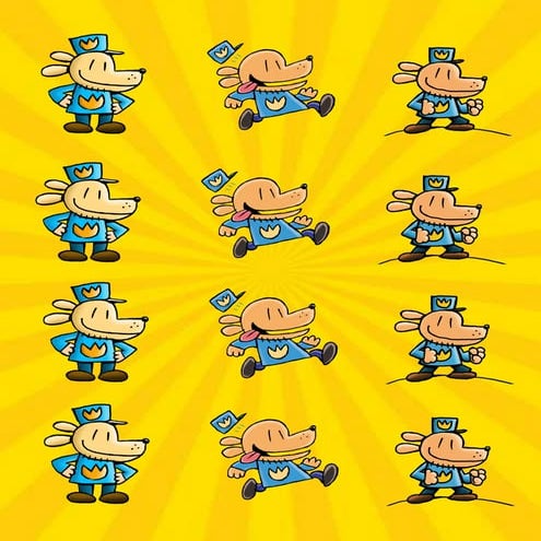 Dog Man Stickers | PDF