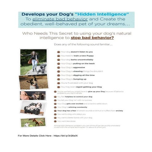 Develops your Dog's | PDF