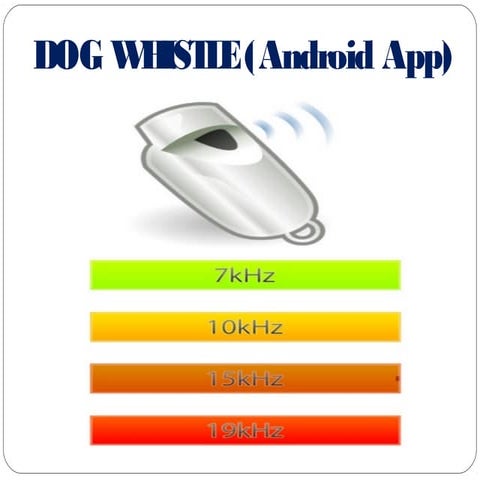 DOG WHISTLE App | PPT