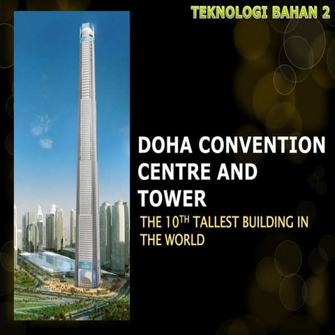Doha Convention Center Tower Doha, Qatar February 20, 2019: Qatar