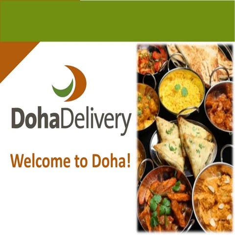 Doha Delivery -Tweetup presentation | PPTX
