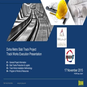 Doha Metro Track | PPTX