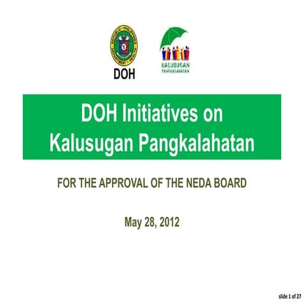 Doh neda board presentation may 28 final 648 pm | PPTX