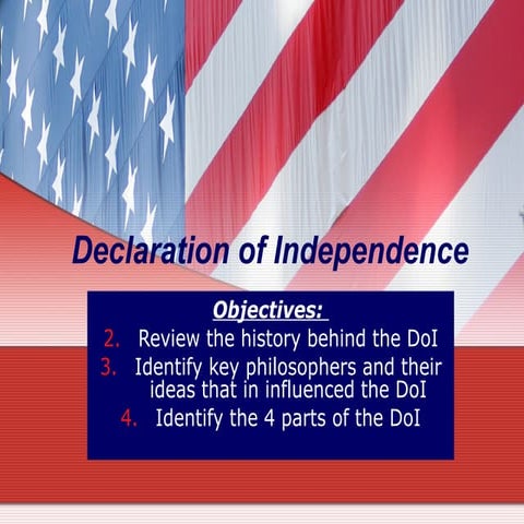 Declaration of independence | PPT