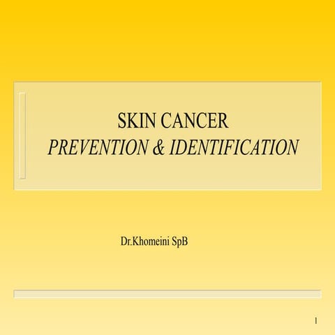 Skin Cancer | PPTX