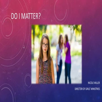 Do i matter | PPTX