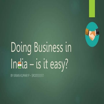 Doing Business in India – is it easy.pptx