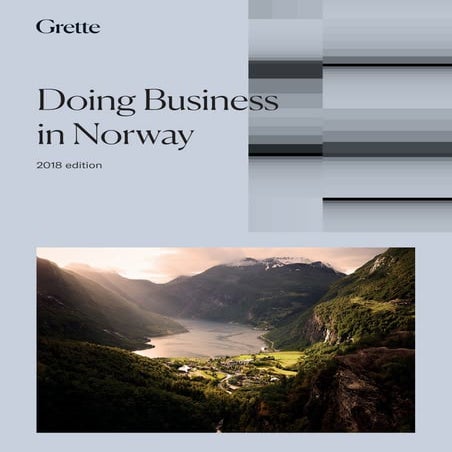 Doing Business in Norway | PDF