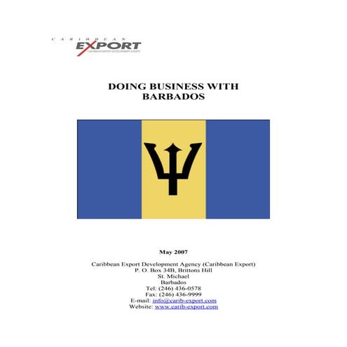 Doing Business with Barbados | PDF