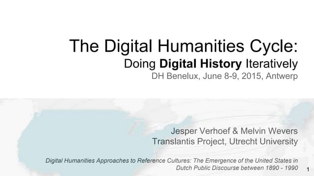 The Digital Humanities Cycle: Doing digital history iteratively | PPT The Digital Humanities Cycle: Doing digital history iteratively | PPT