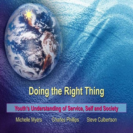 Doing The Right Thing Rev1 Animim | PPT
